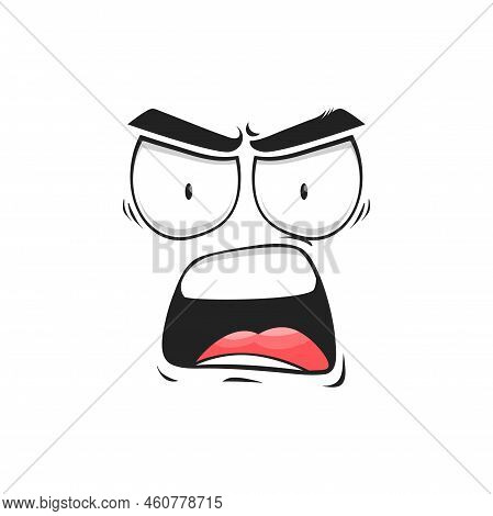 Cartoon Angry Shout Vector & Photo (Free Trial) | Bigstock