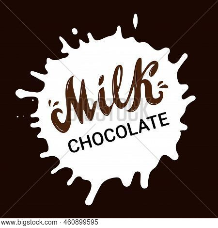Milk Chocolate Logo Vector & Photo (Free Trial) | Bigstock