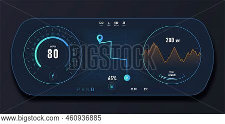 Car Dashboard Screen Vector & Photo (Free Trial) | Bigstock