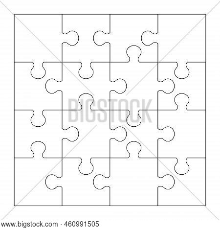Puzzle Pieces Vector Vector & Photo (Free Trial) | Bigstock