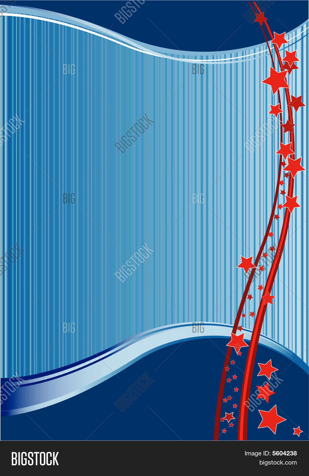 Fancy Blue Background Vector & Photo (Free Trial) | Bigstock
