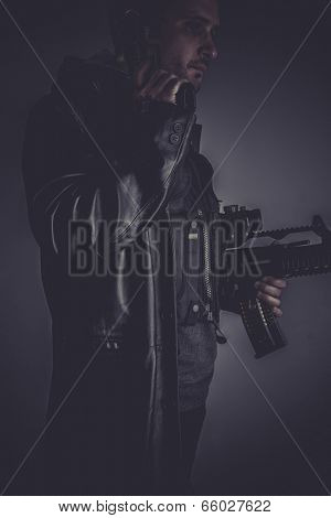 Killer, Gangster Gun Image & Photo (Free Trial) | Bigstock