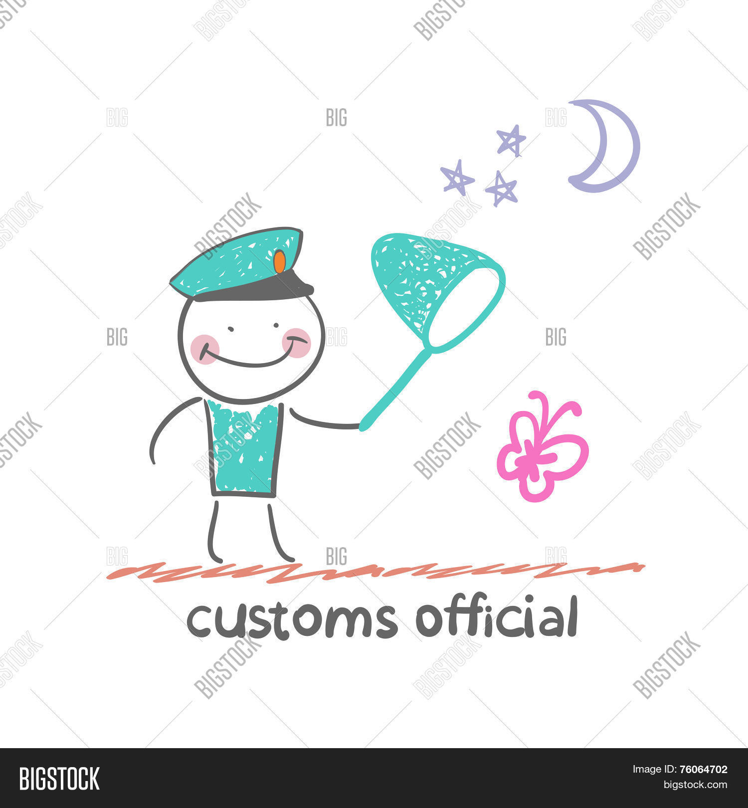 Customs Officer Vector & Photo (Free Trial) | Bigstock