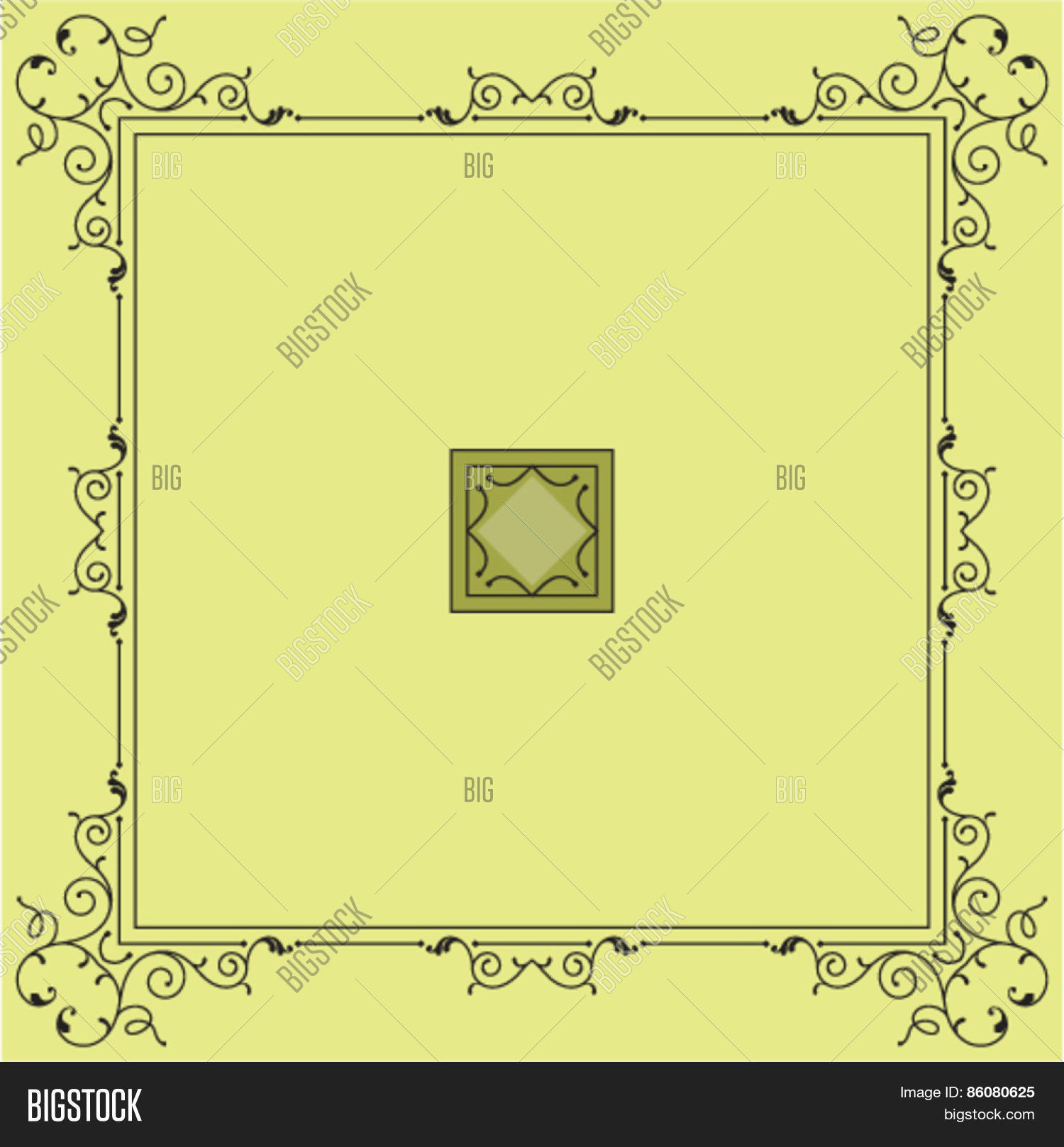 Frame Border Design Vector & Photo (Free Trial) | Bigstock