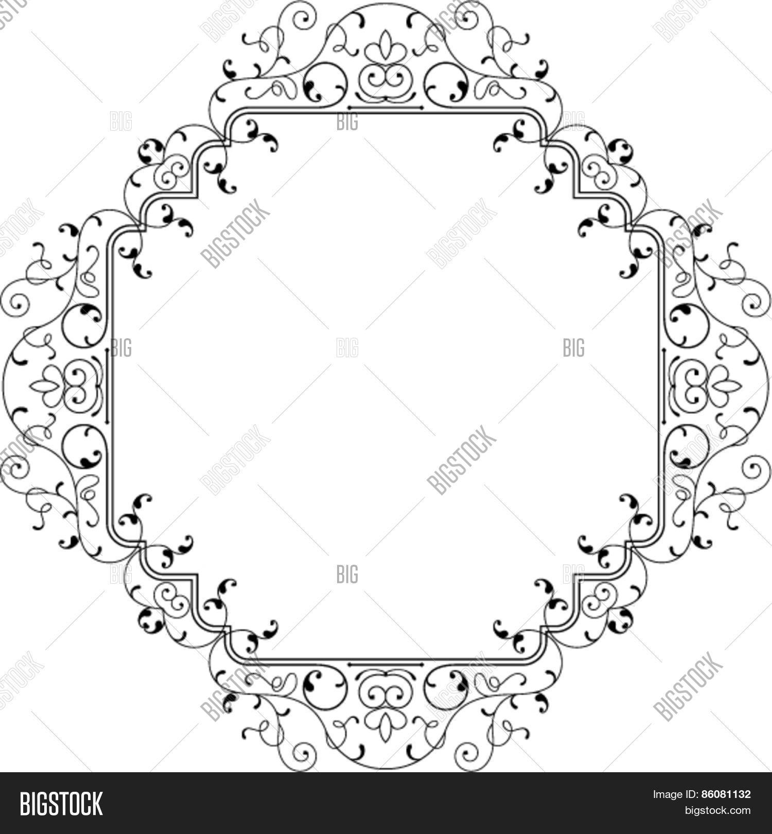 Frame Border Design Vector & Photo (Free Trial) | Bigstock