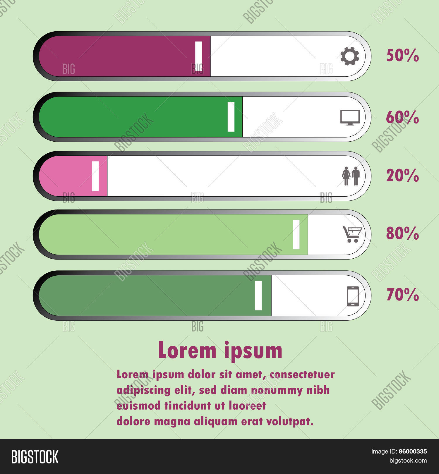 Vector Chart . Vector & Photo (Free Trial) | Bigstock