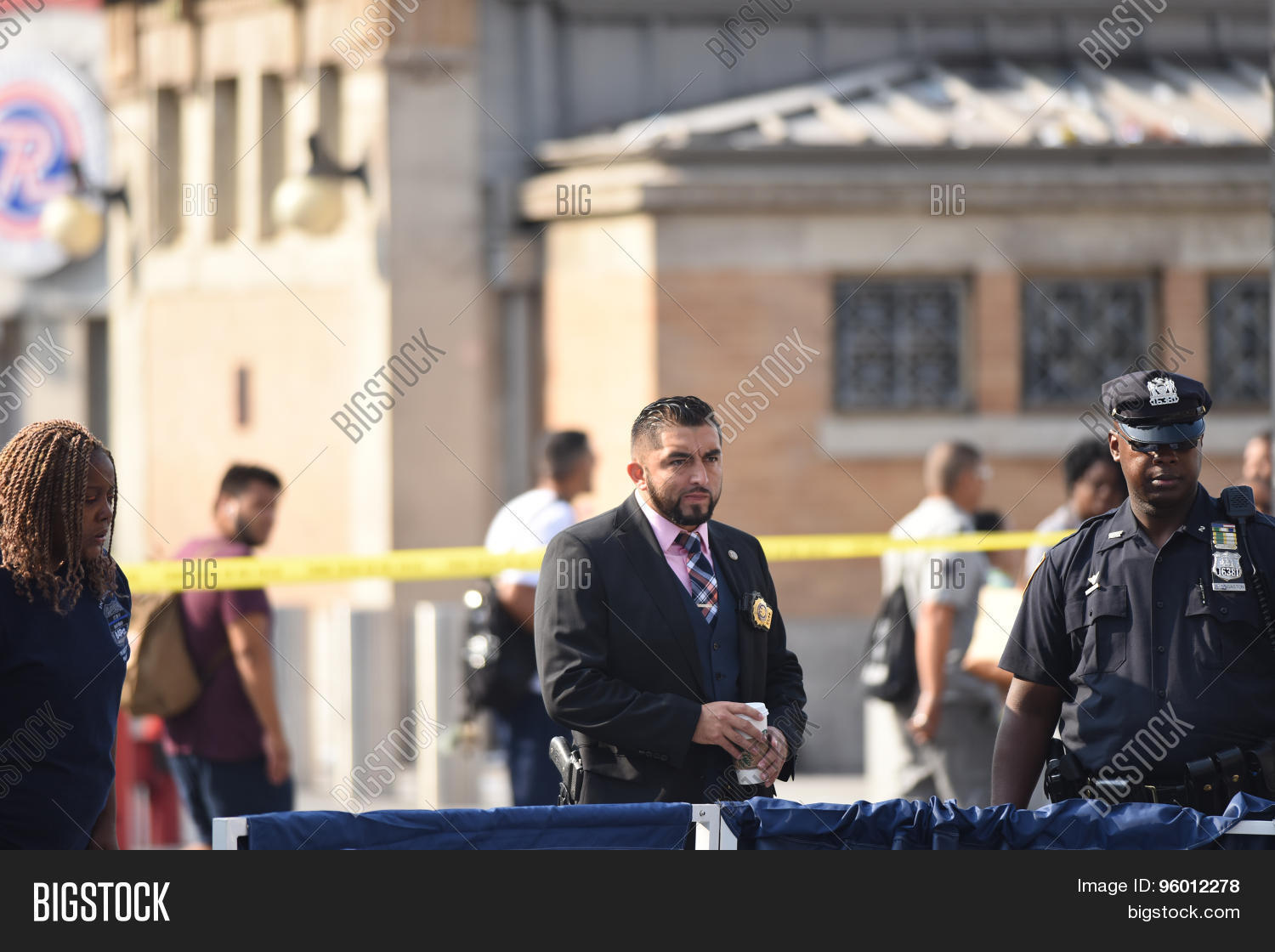 NYPD Investigators On Image & Photo (Free Trial) | Bigstock