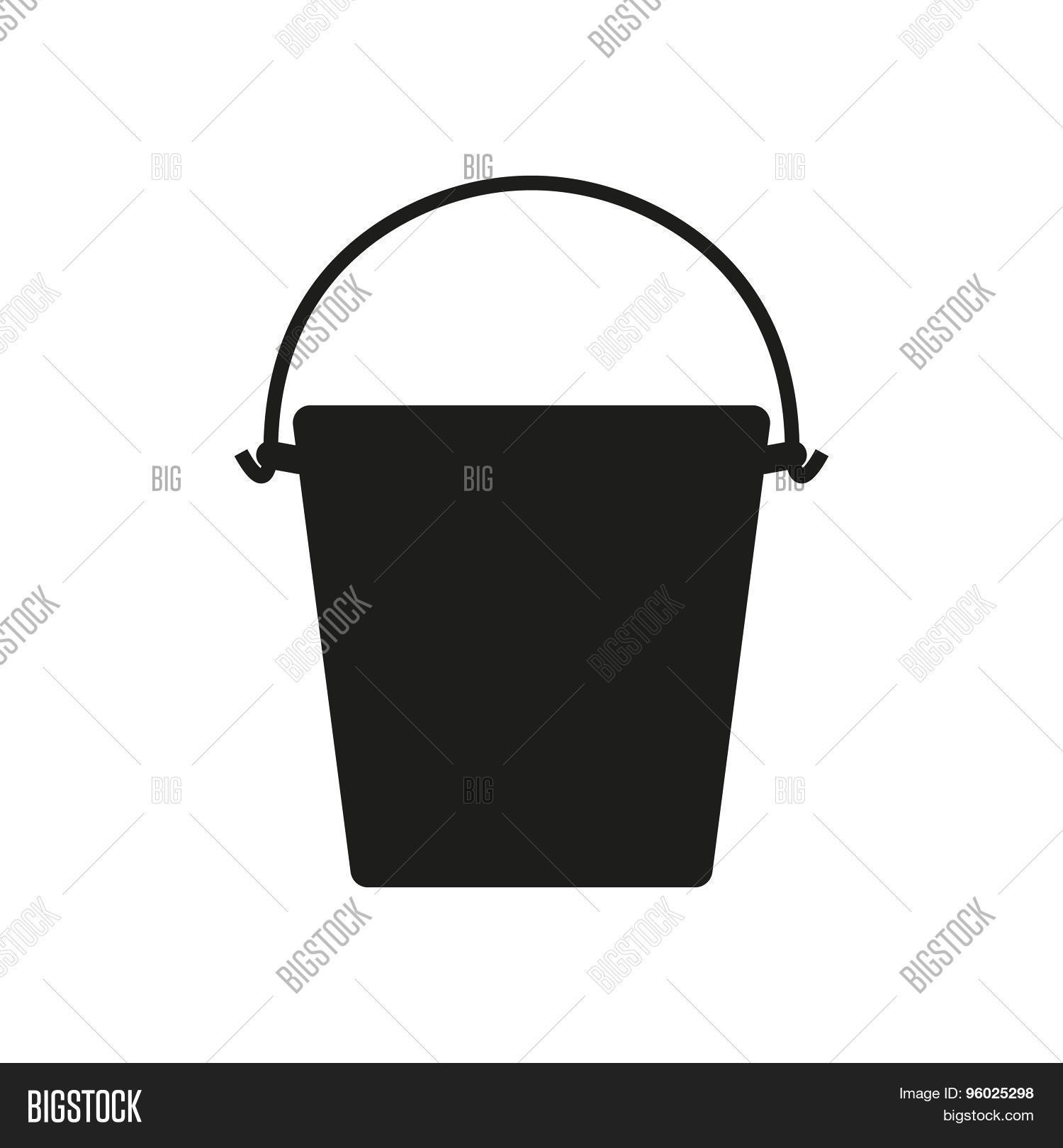 Bucket Icon. Pail Vector & Photo (Free Trial) | Bigstock
