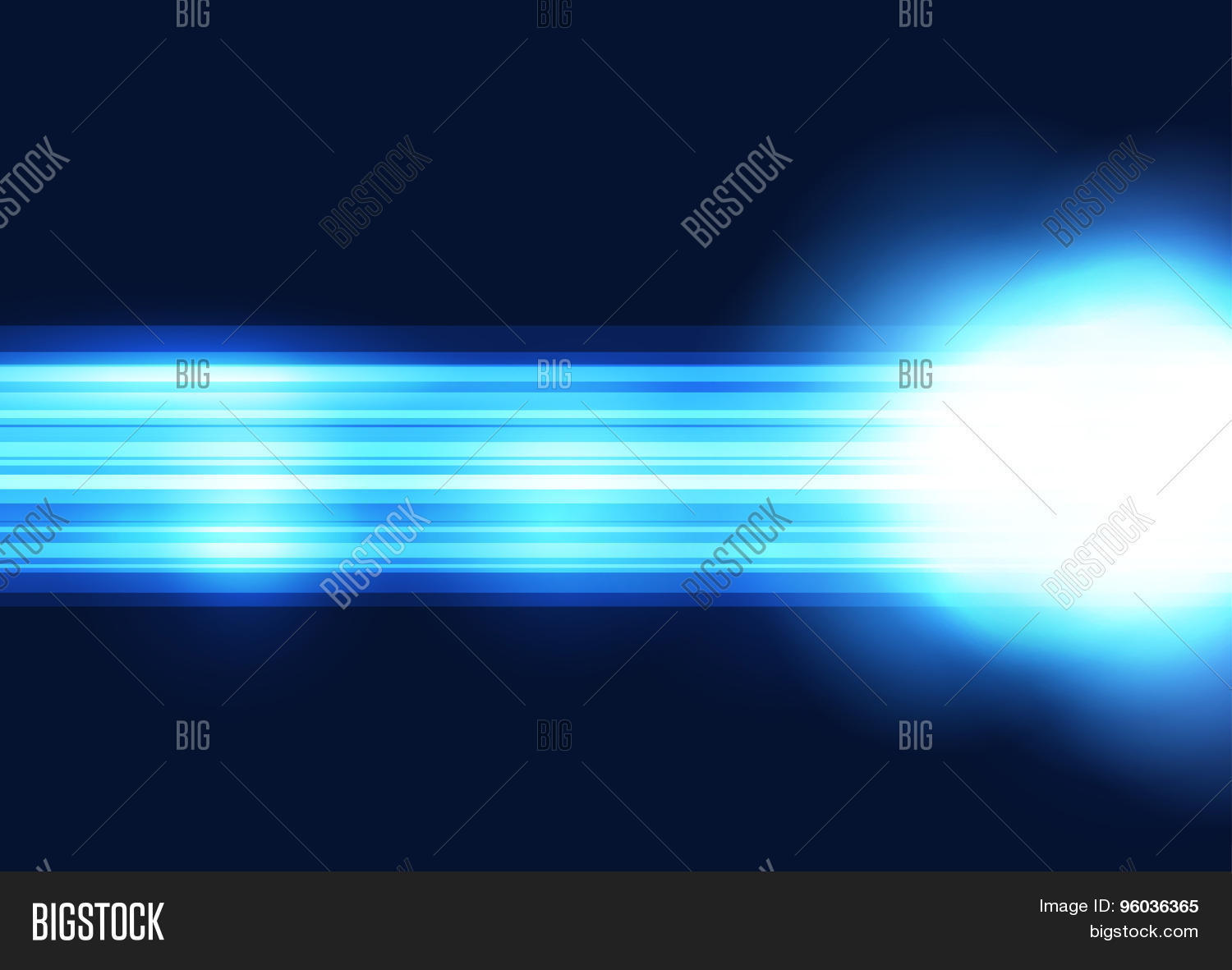 Bright Blue Straight Vector & Photo (Free Trial) | Bigstock