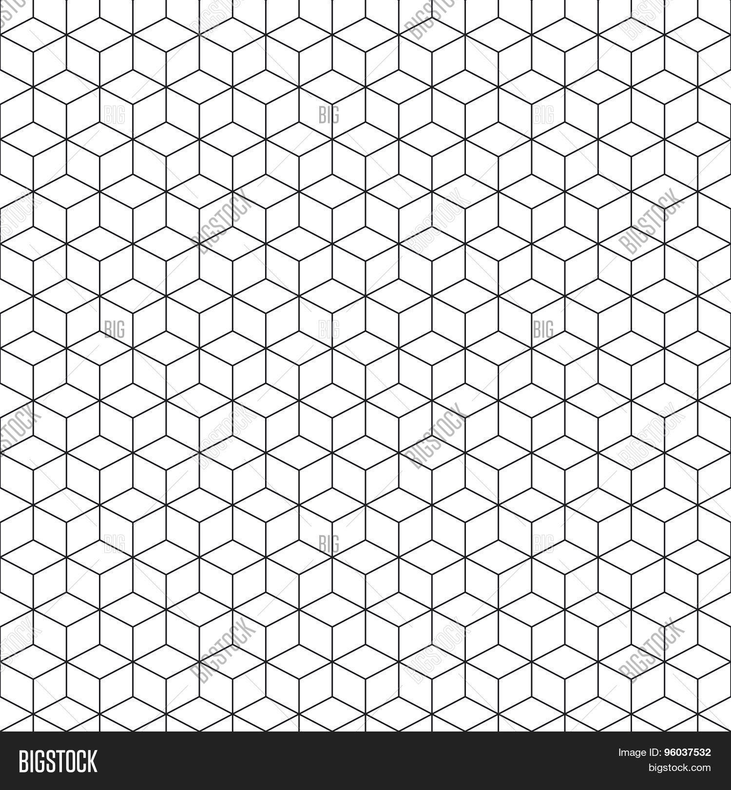 Pattern Cube Vector & Photo (Free Trial) | Bigstock