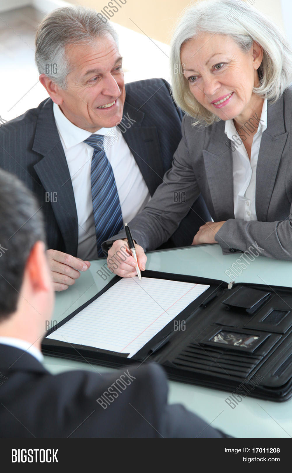 Senior Couple Signing Image & Photo (Free Trial) | Bigstock