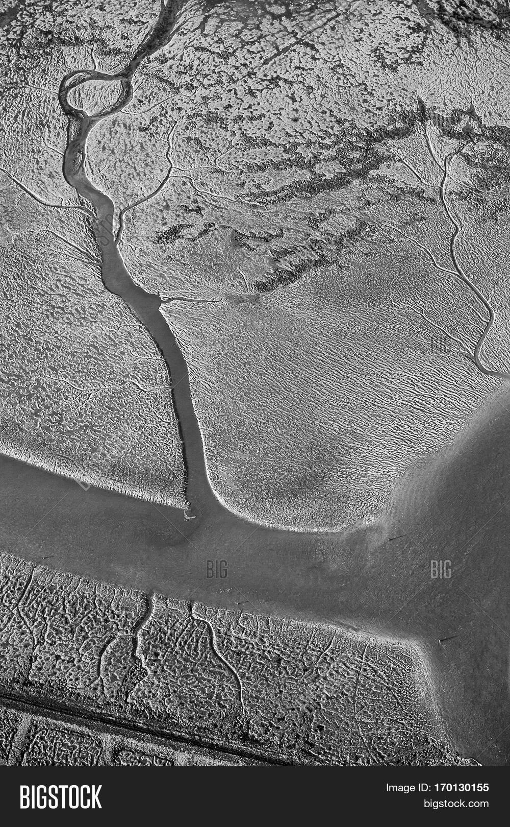 Aerial View Estuary Image & Photo (Free Trial) | Bigstock