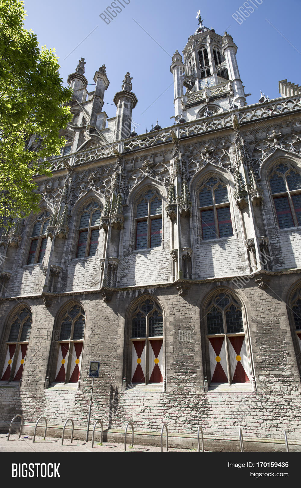 Old Medieval Townhall Image & Photo (Free Trial) | Bigstock
