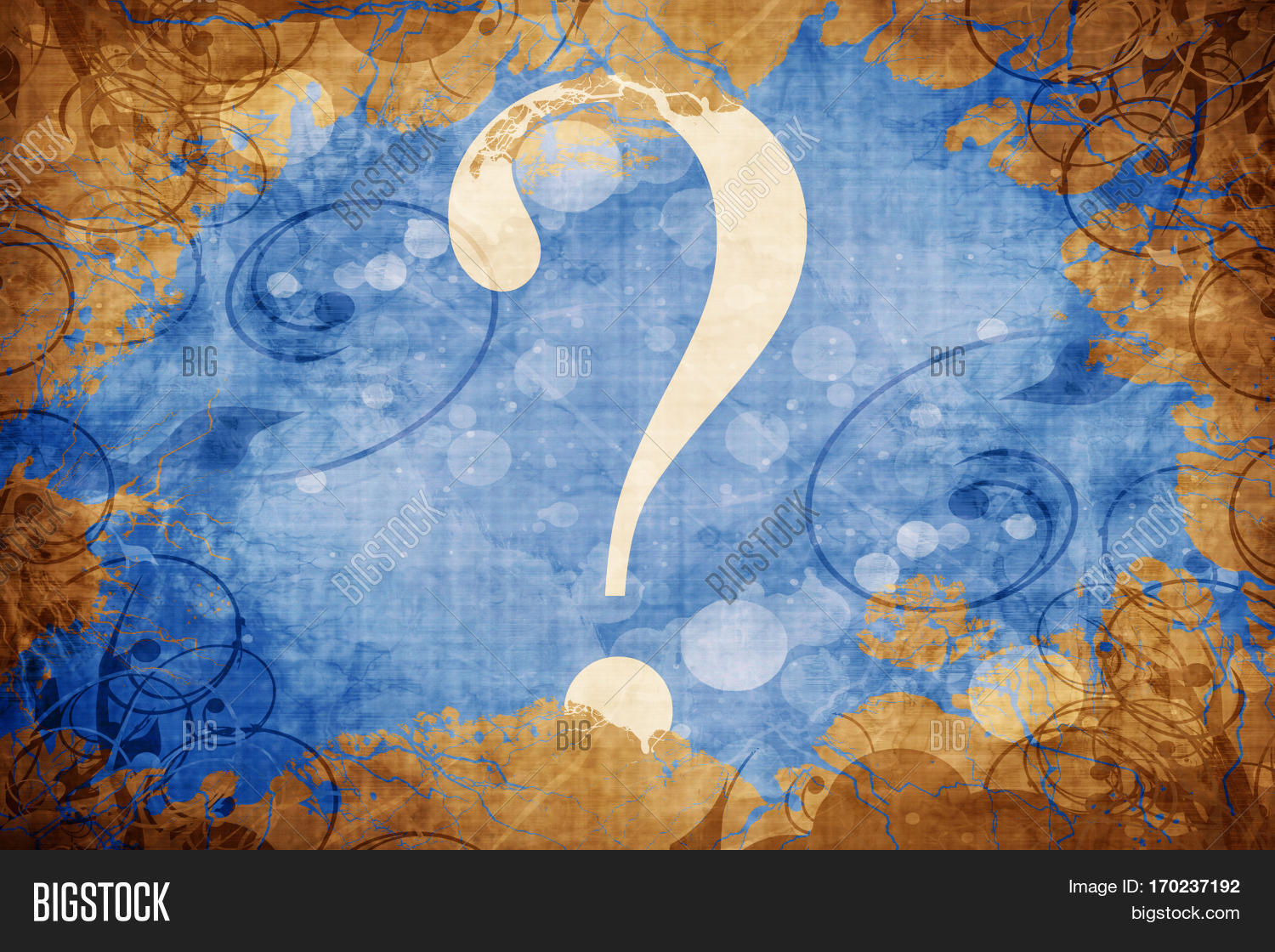 Vintage Question Mark Image & Photo (Free Trial) | Bigstock