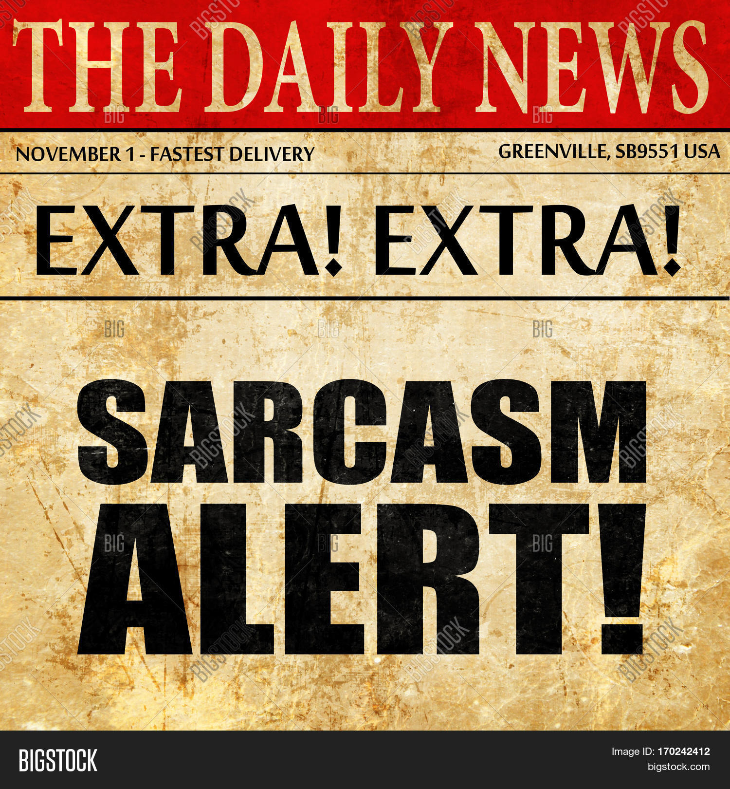 Sarcasm Alert, Image & Photo (Free Trial) | Bigstock