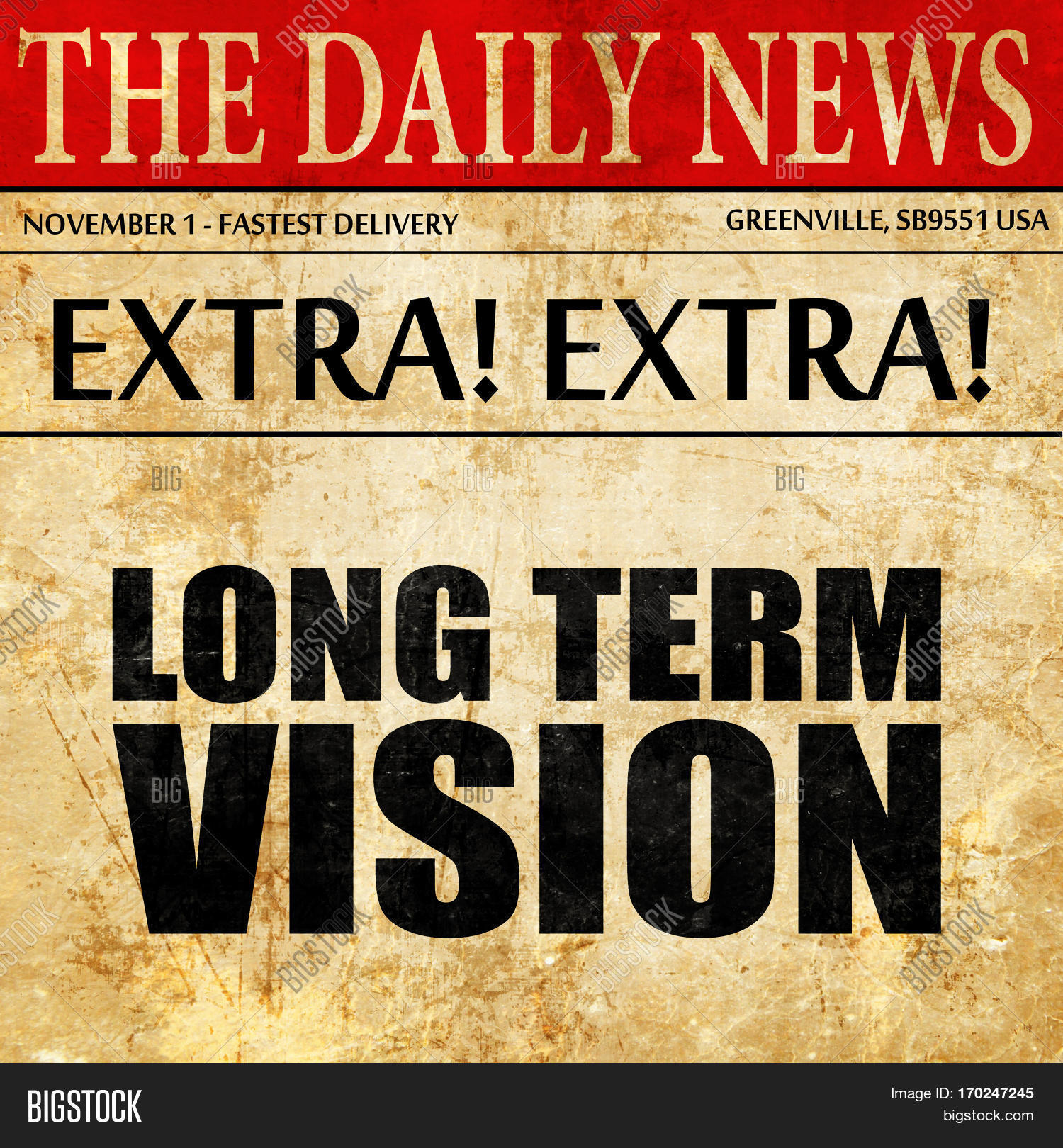 Long Term Vision, Image & Photo (Free Trial) | Bigstock