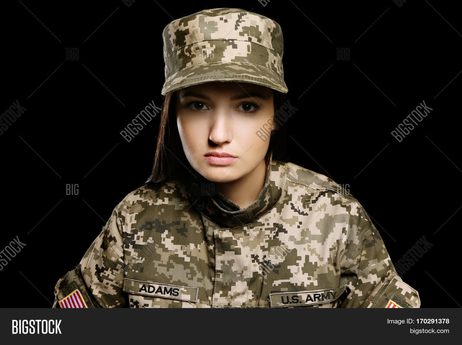 Pretty Female Soldier Image & Photo (Free Trial) | Bigstock