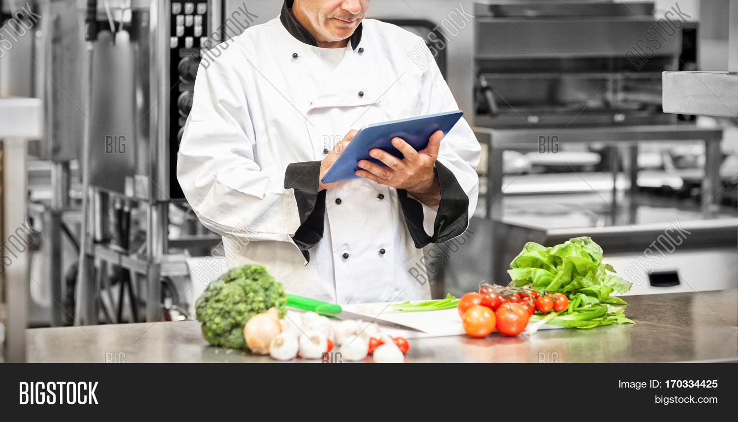Chef Preparing Recipe Image & Photo (Free Trial) | Bigstock