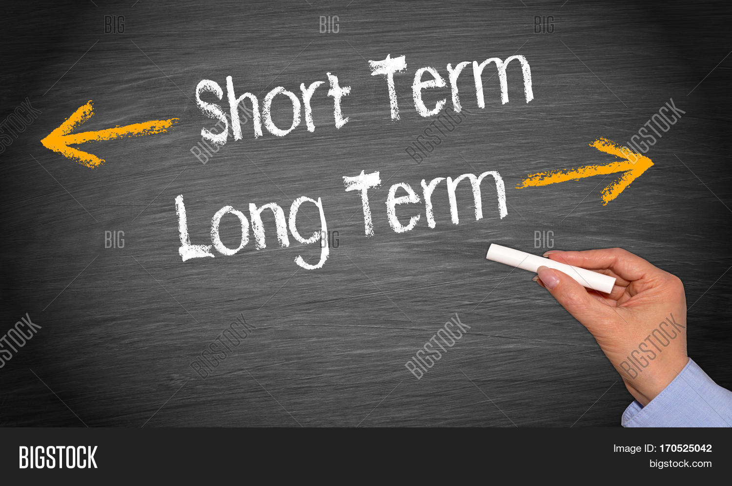 Short Term Long Term Image & Photo (Free Trial) | Bigstock