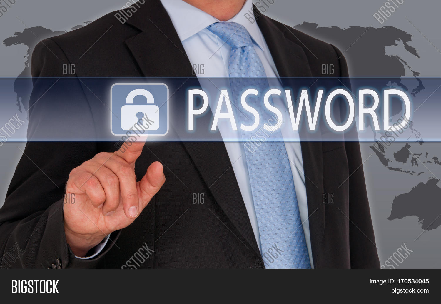 Password - Businessman Image & Photo (Free Trial) | Bigstock