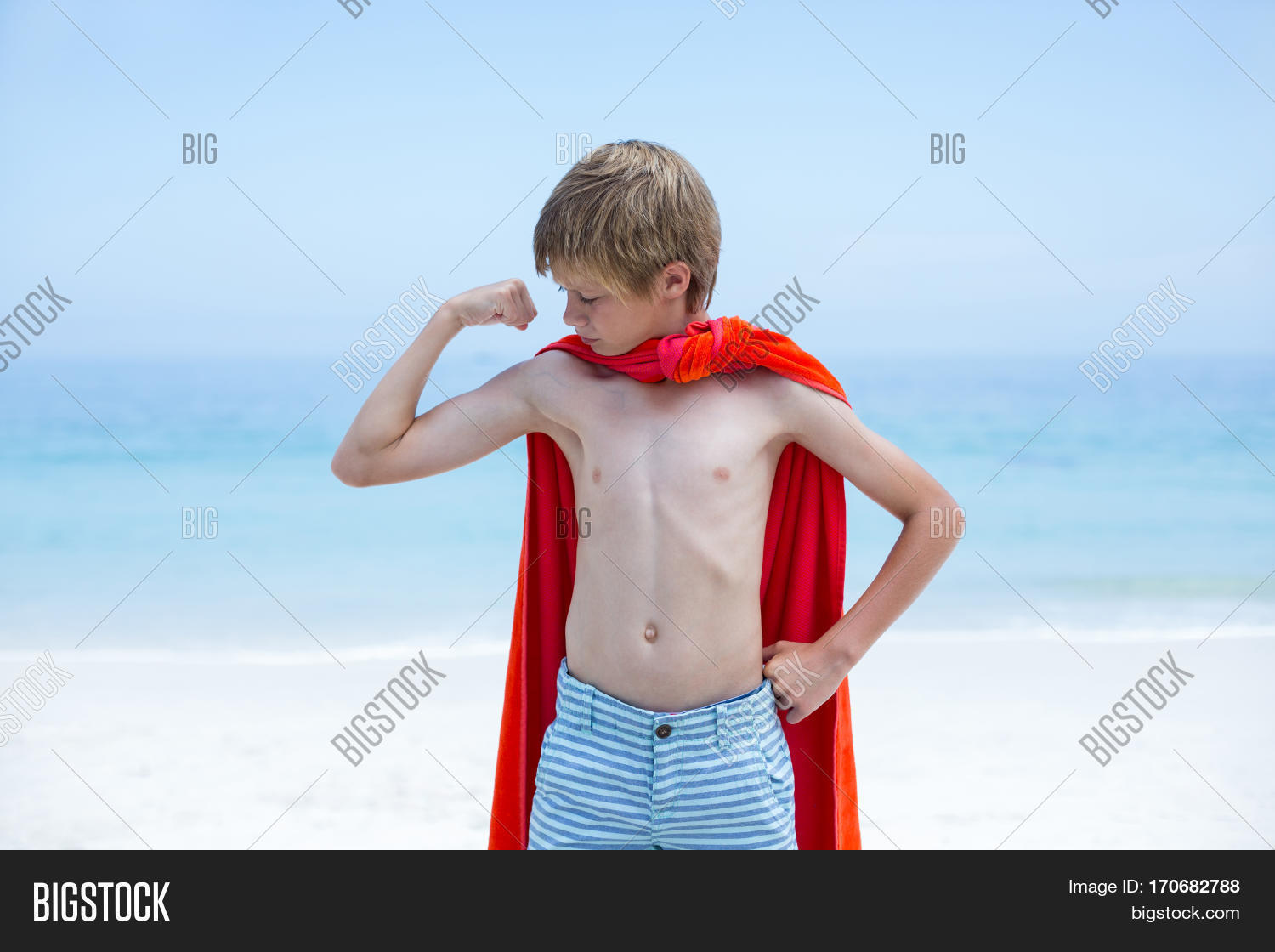 Shirtless Boy Image & Photo (Free Trial) | Bigstock
