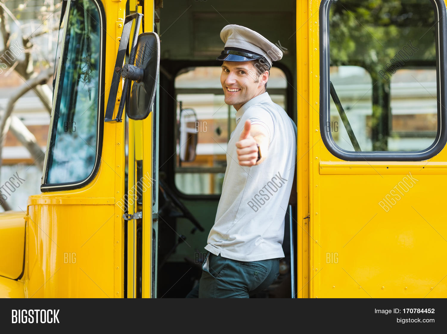 Portrait Bus Driver Image & Photo (Free Trial) | Bigstock