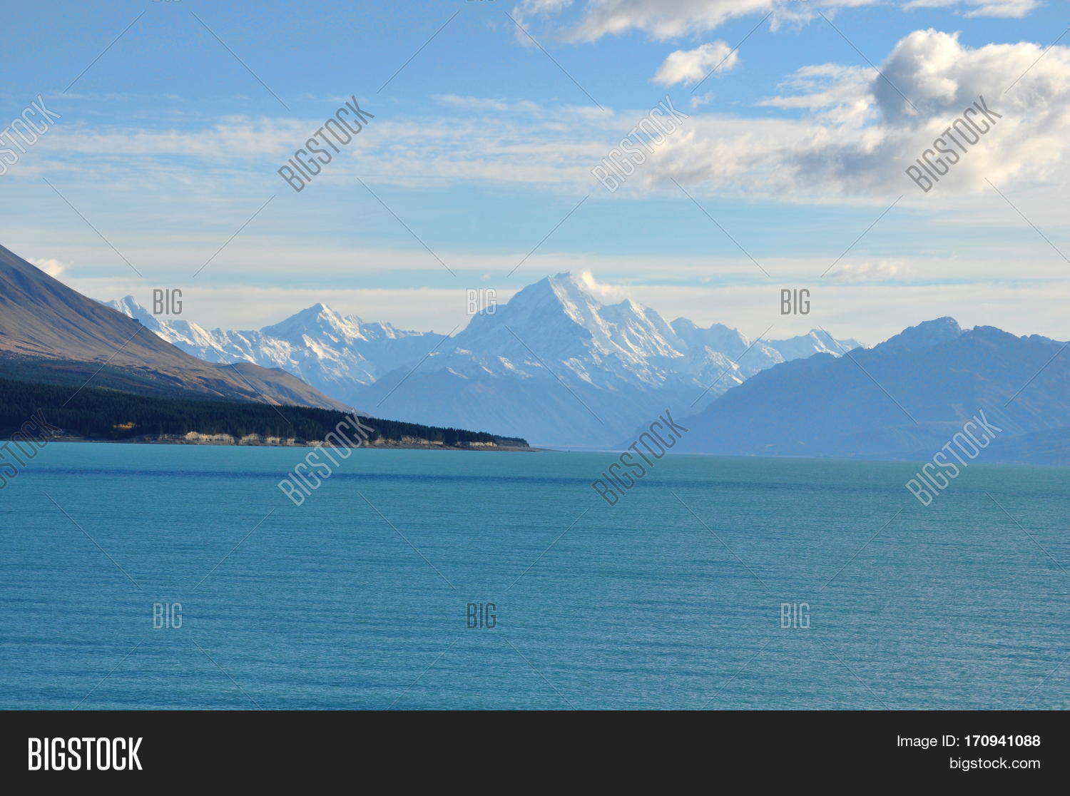Mount Cook Viewpoint Image & Photo (Free Trial) | Bigstock