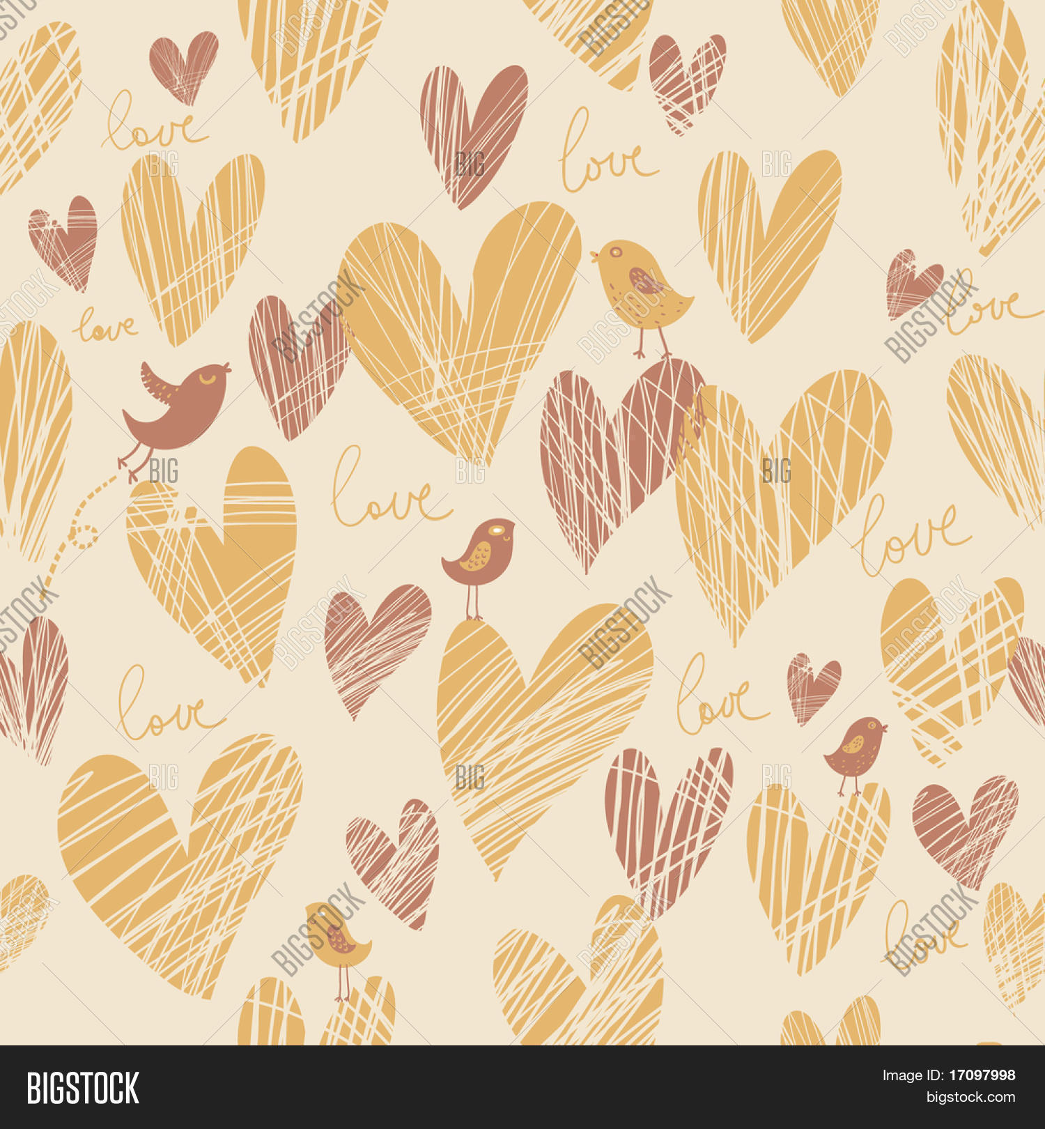 Stylish Cartoon Love Vector & Photo (Free Trial) | Bigstock