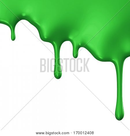 Green Paint Dripping Image & Photo (Free Trial) | Bigstock