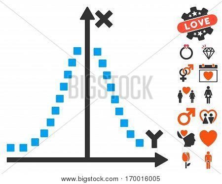 Gauss Plot Icon Bonus Vector & Photo (Free Trial) | Bigstock