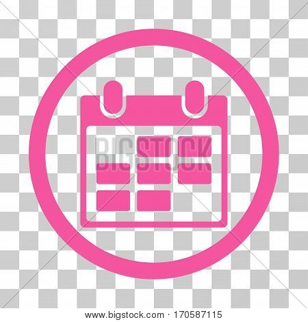 Calendar Rounded Icon Vector & Photo (Free Trial) | Bigstock