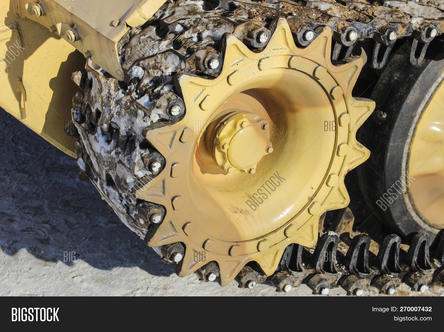 Wheel Caterpillar Image & Photo (Free Trial) | Bigstock