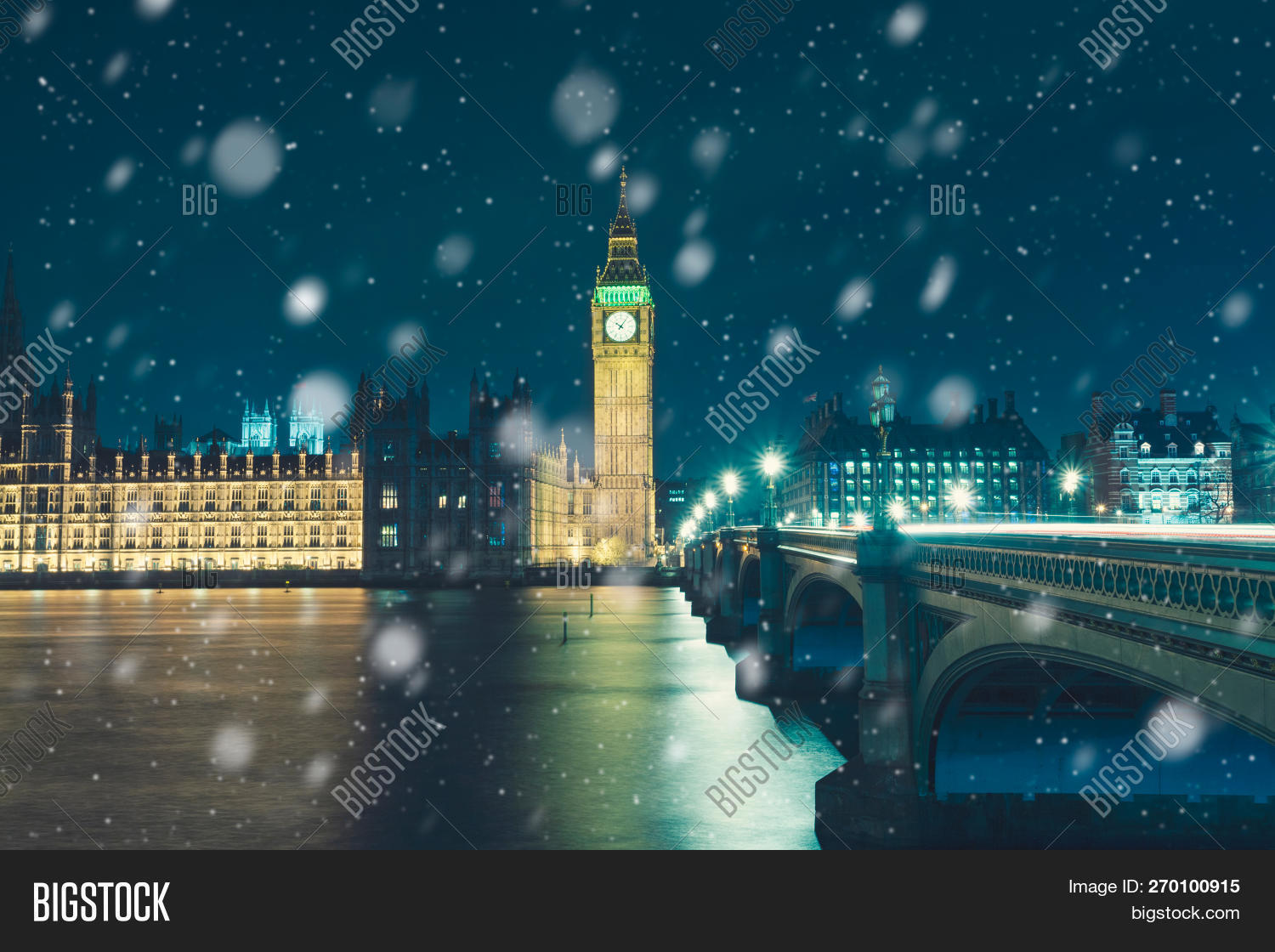 London Winter, Snow Image & Photo (Free Trial) | Bigstock