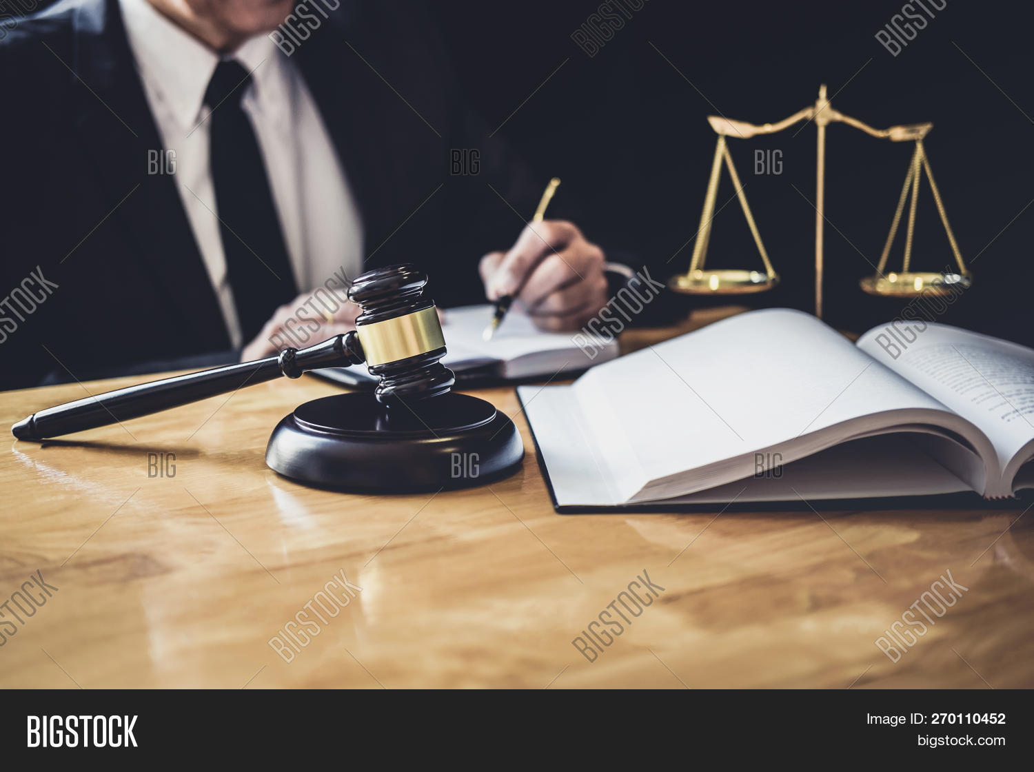 Male Lawyer Judge Image & Photo (Free Trial) | Bigstock
