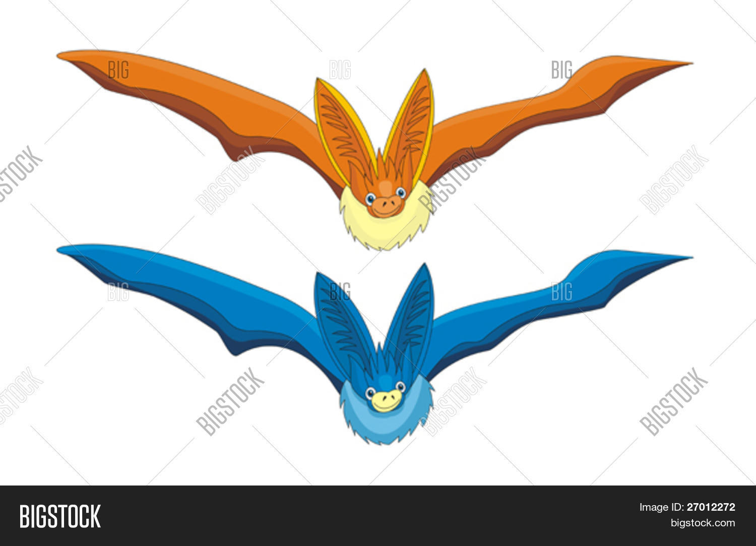 Bats Cartoon Vector Vector & Photo (Free Trial) | Bigstock