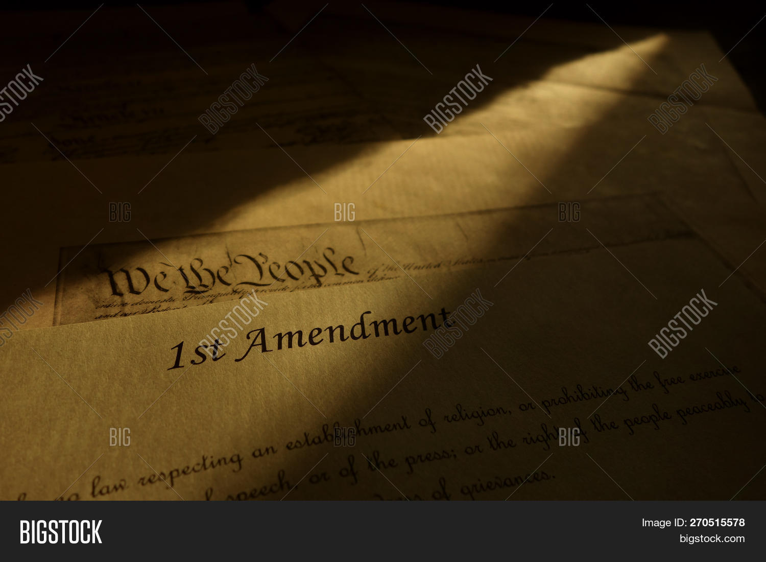 First Amendment Image & Photo (Free Trial) | Bigstock
