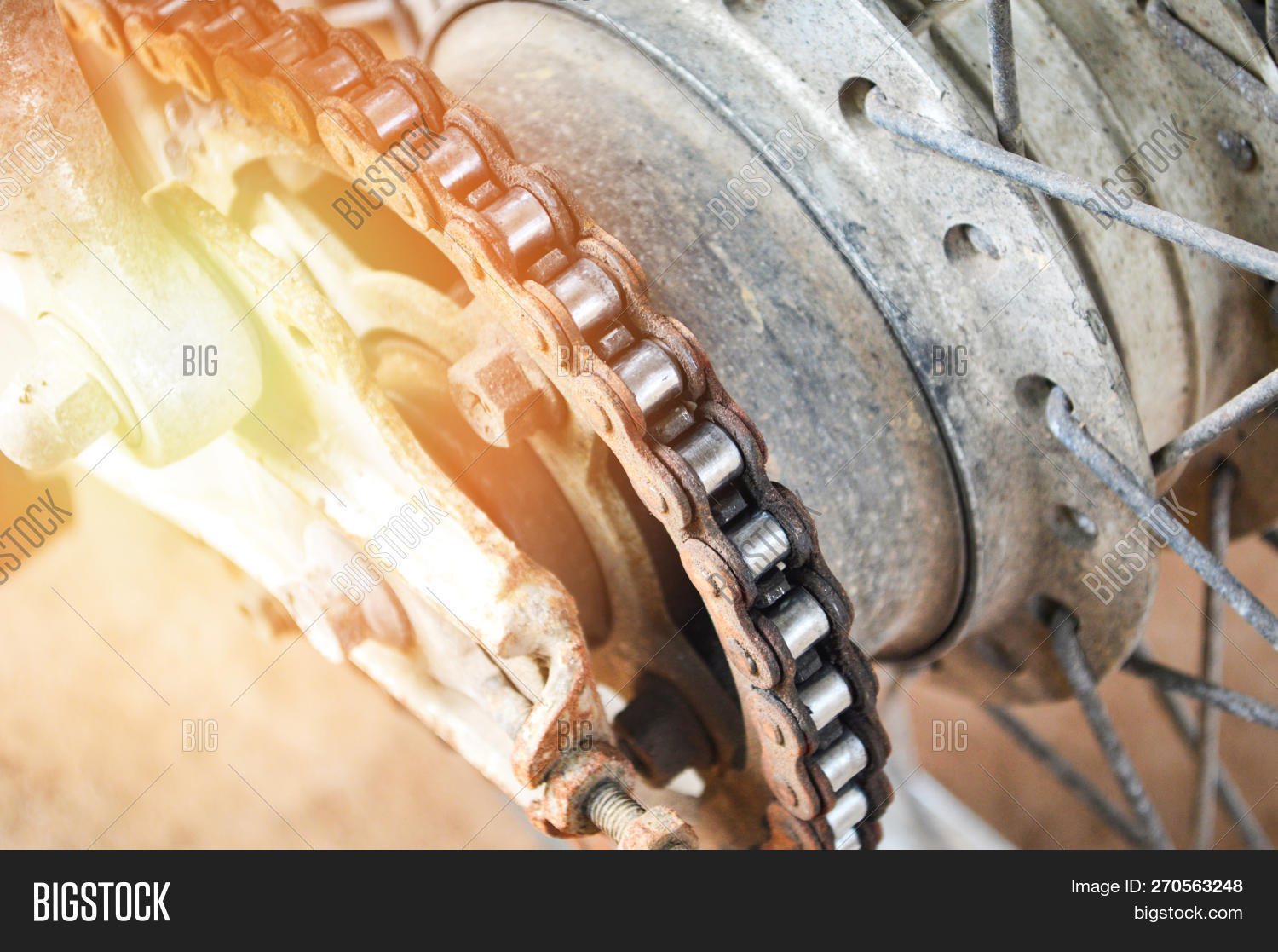 Motorcycle Chain / Image & Photo (Free Trial) | Bigstock