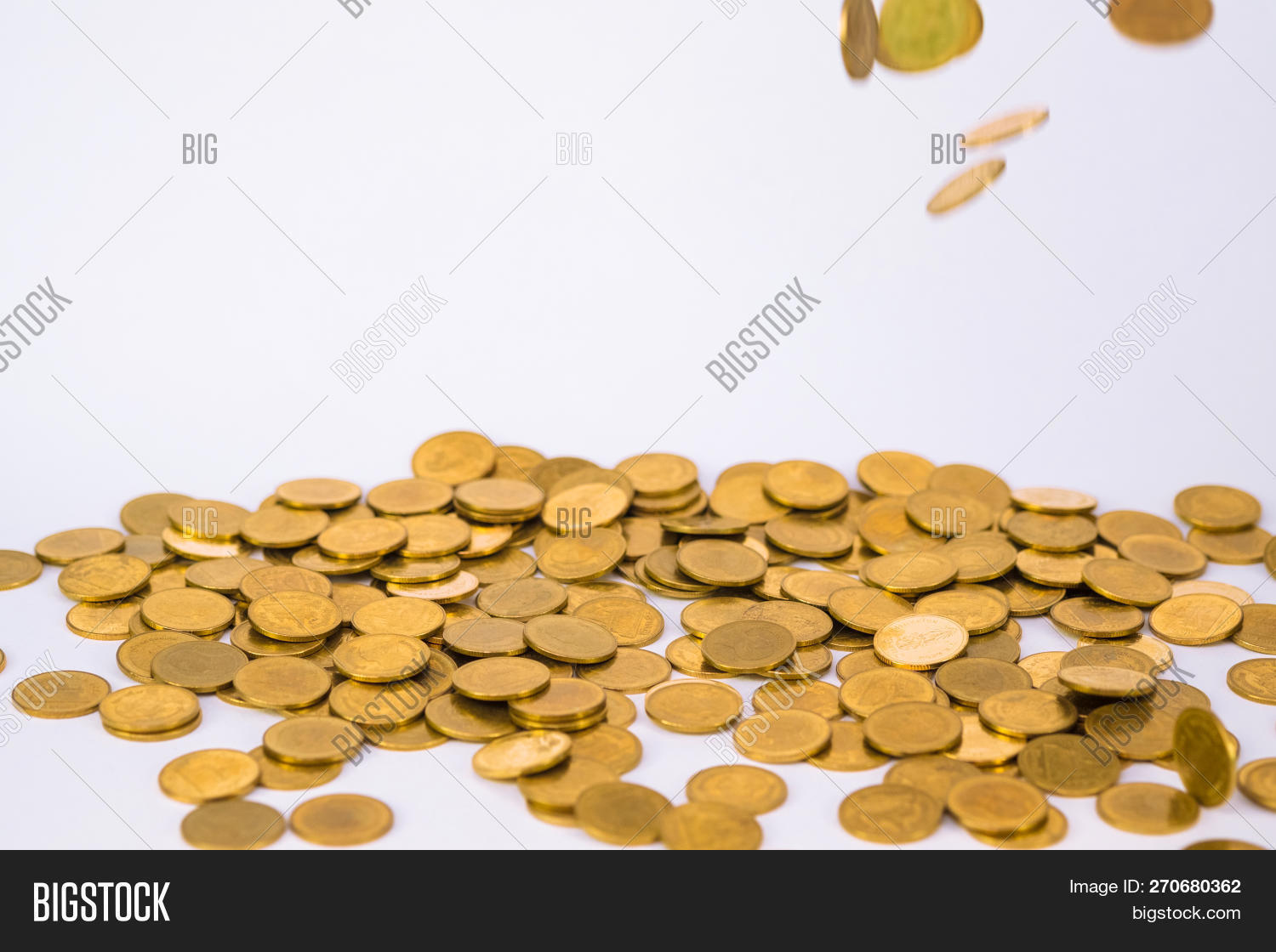 Movement Falling Gold Image & Photo (Free Trial) | Bigstock