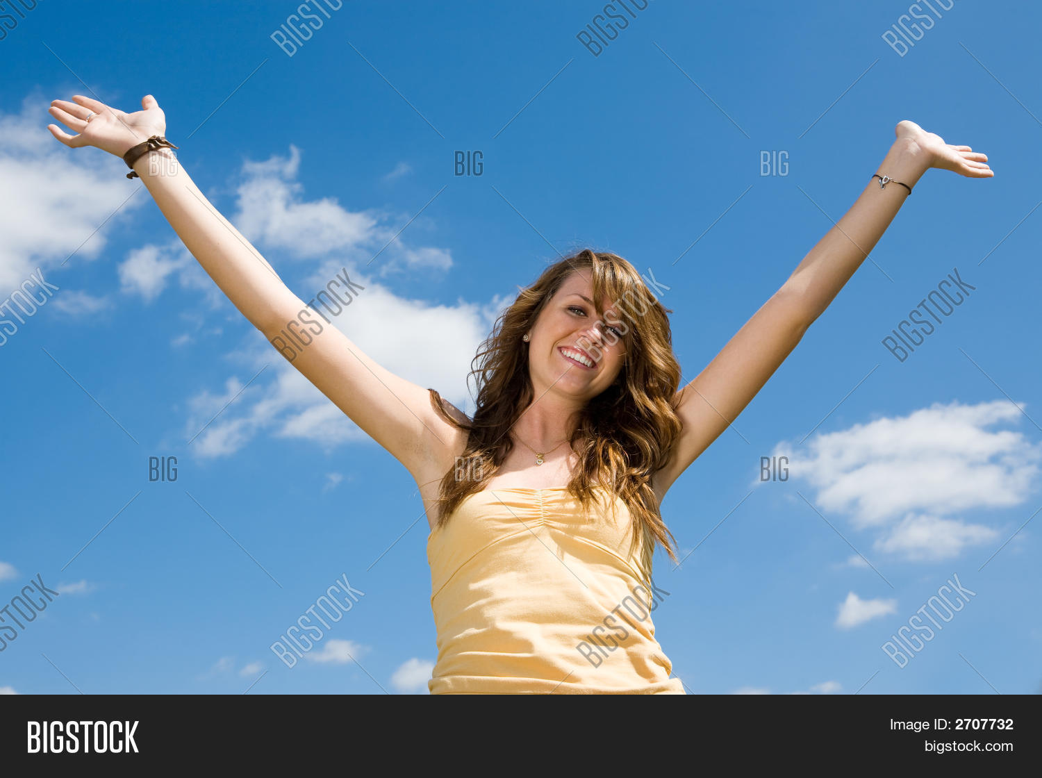 Teen Girl Joyful Image & Photo (Free Trial) | Bigstock