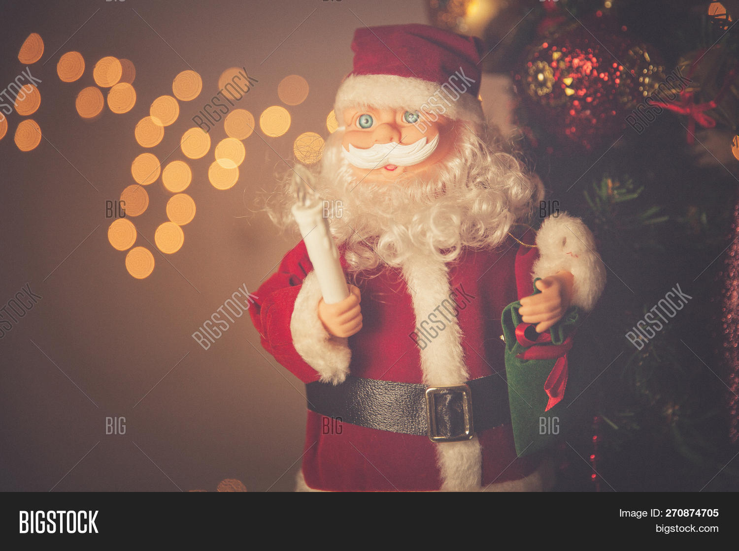 Figurine Santa Klaus Image & Photo (Free Trial) | Bigstock