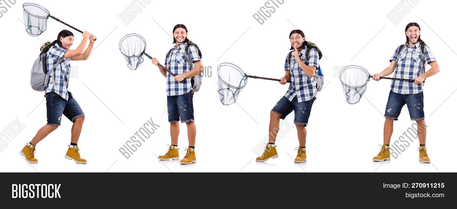 Man Catching Net Image & Photo (Free Trial) | Bigstock