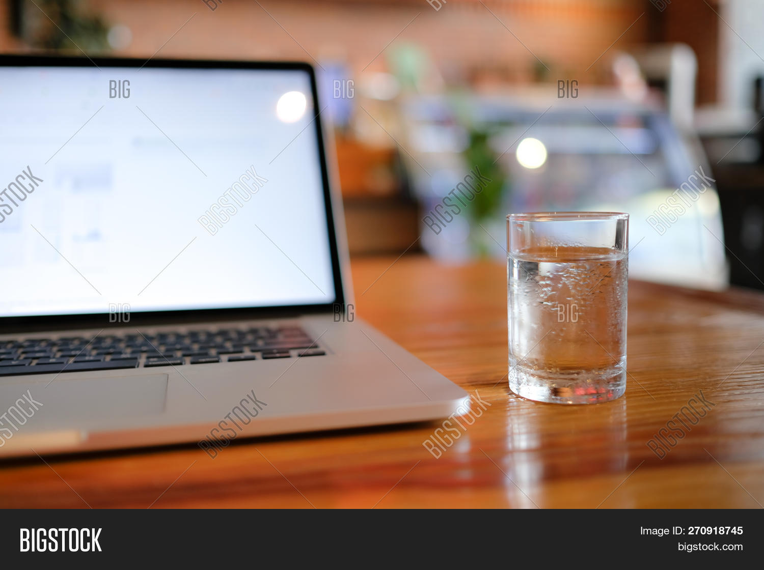 Cup Pure Water Laptop Image & Photo (Free Trial) | Bigstock