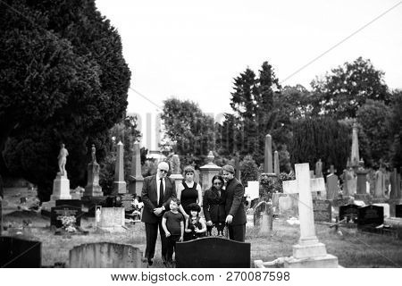 Sad Family Standing Image & Photo (Free Trial) | Bigstock