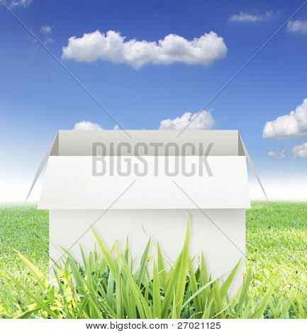 Open Box On Grass Image & Photo (Free Trial) | Bigstock