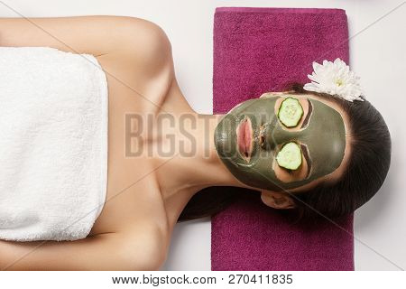 Spa Clay Mask. Woman Image & Photo (Free Trial) | Bigstock