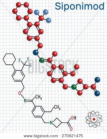 Siponimod (s1pr1 Vector & Photo (Free Trial) | Bigstock