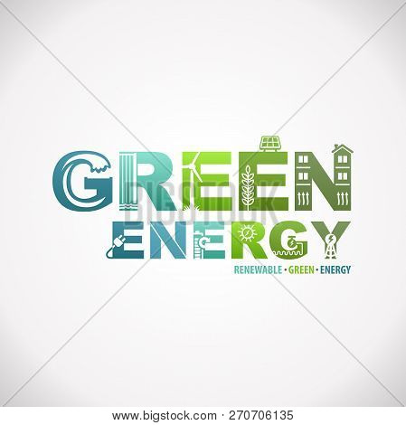 Green Renewable Clean Vector & Photo (Free Trial) | Bigstock