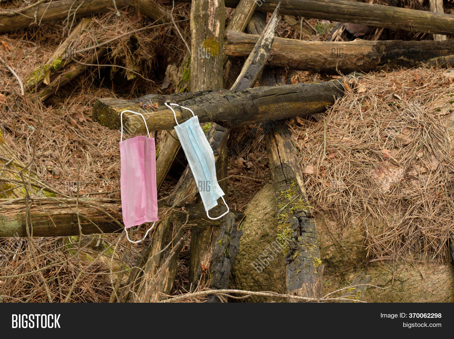 Medical Mask Stuck Image & Photo (Free Trial) | Bigstock