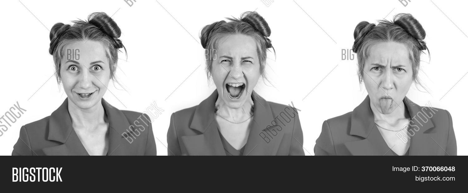 Set Three Emotions Image & Photo (Free Trial) | Bigstock