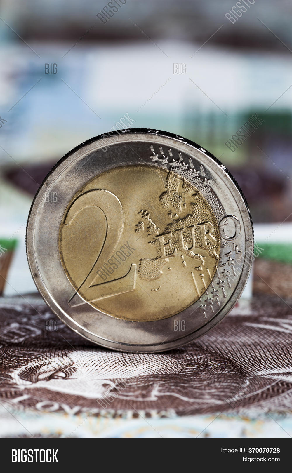 Genuine Two Euro Coin Image & Photo (Free Trial) | Bigstock